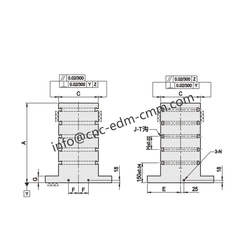 MC Square Tooling Column