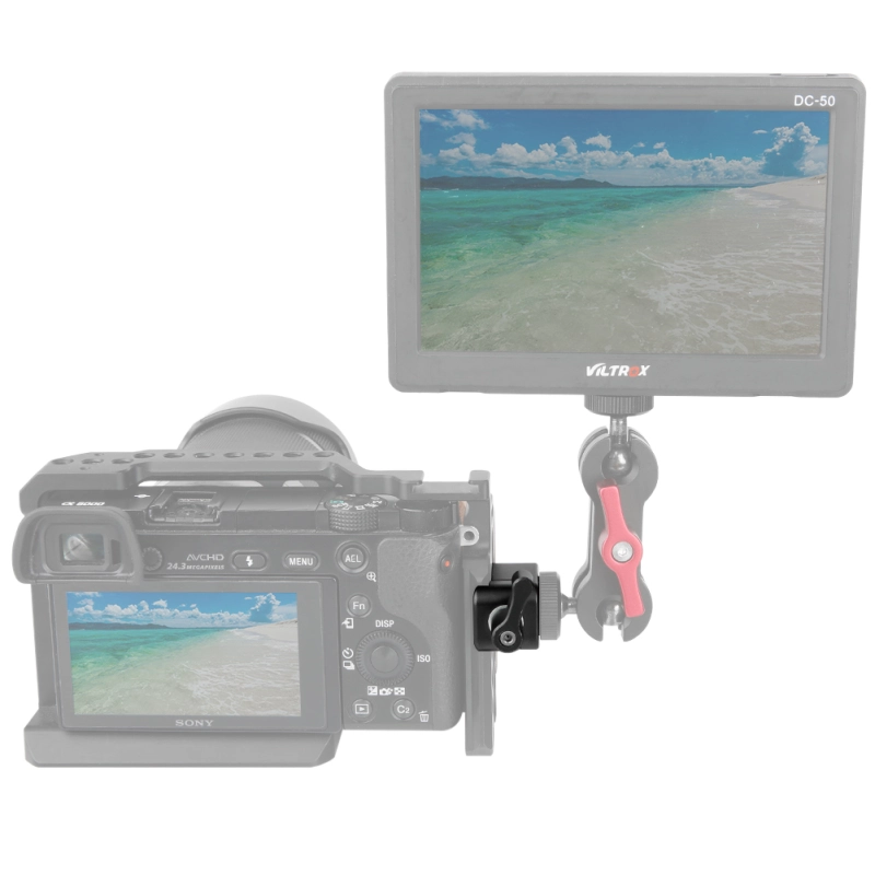 NICEYRIG Camera Clamp Quick Release Nato Clamp Mount with 3/8" 1/4"-20 ...