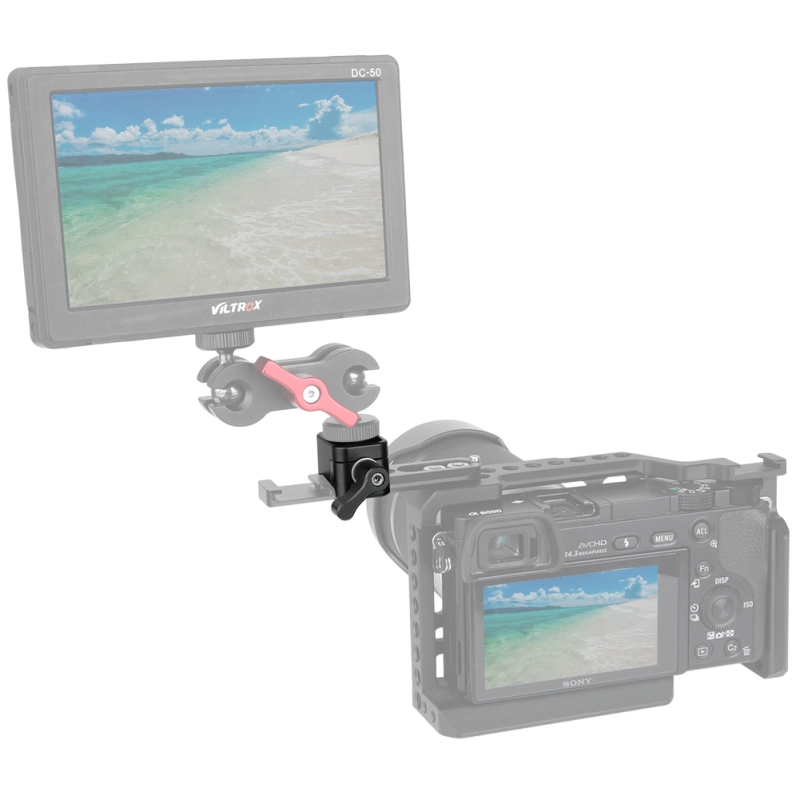 NICEYRIG Camera Clamp Quick Release Nato Clamp Mount with 3/8" 1/4"-20 ...