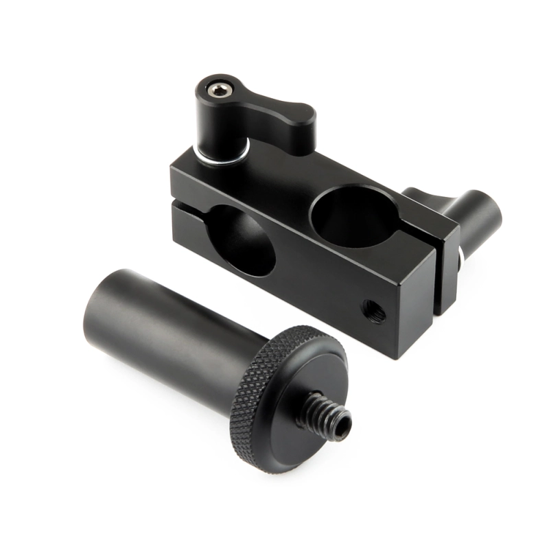 NICEYRIG 15mm Rail Block Rod Clamp Mount 90 Degree Angle,Rod&Rod Clamp