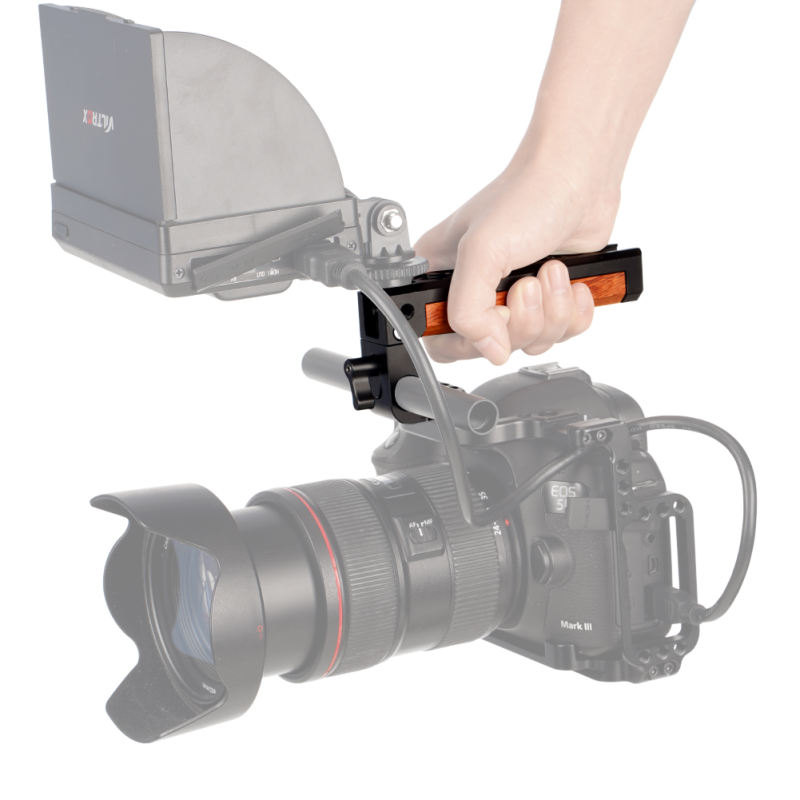 Niceyrig wood top handle fro camera cage