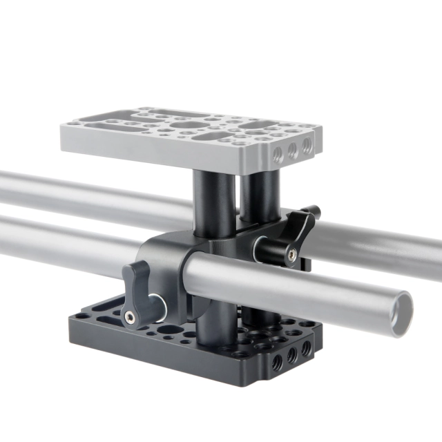 NICEYRIG Video Switching Cheese Plate Camera Easy Plate with 15mm Rod ...