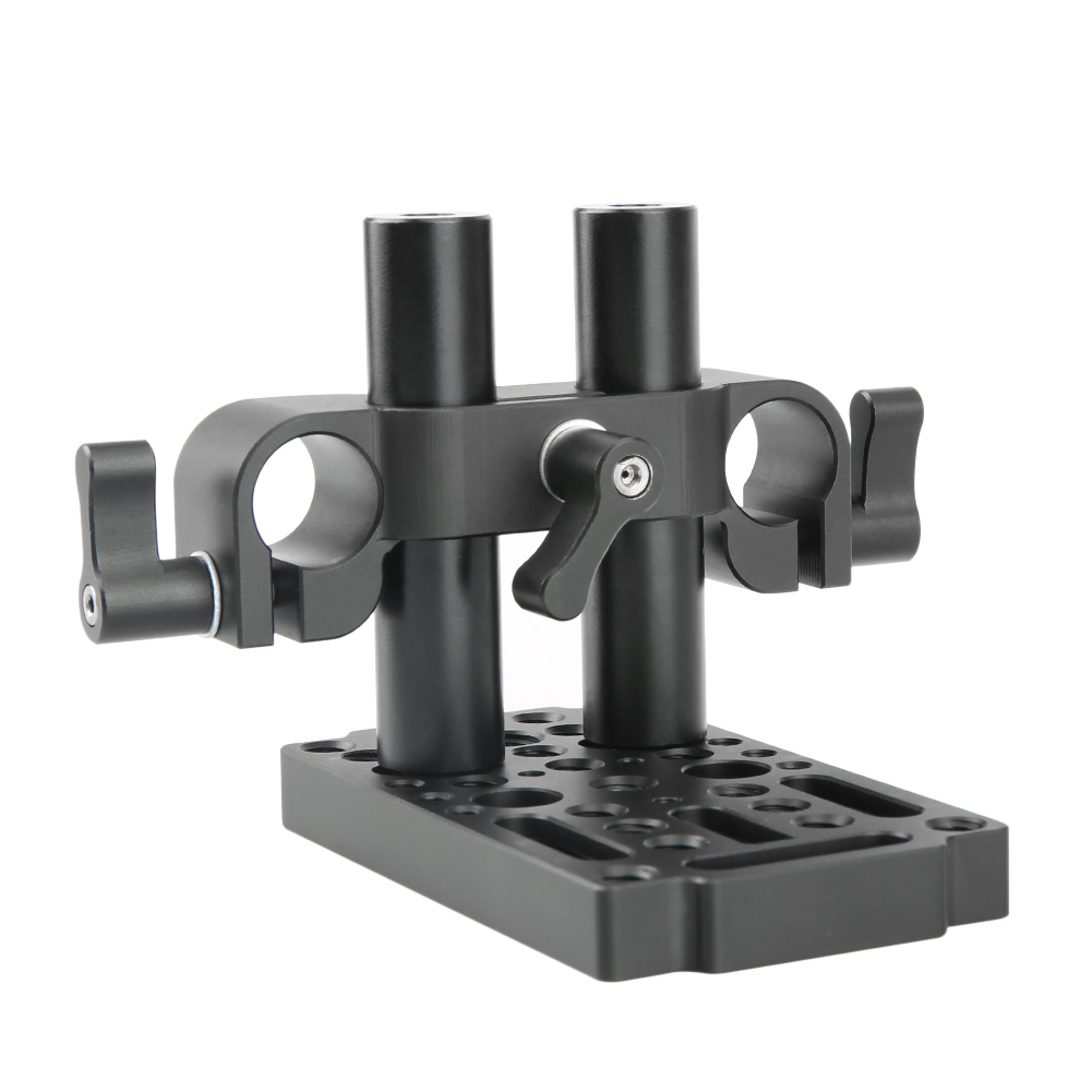 NICEYRIG Video Switching Cheese Plate Camera Easy Plate with 15mm Rod ...