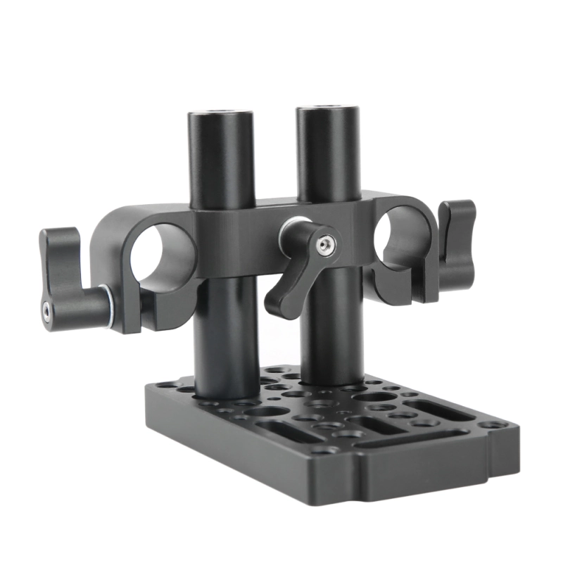 NICEYRIG Video Switching Cheese Plate Camera Easy Plate with 15mm Rod ...