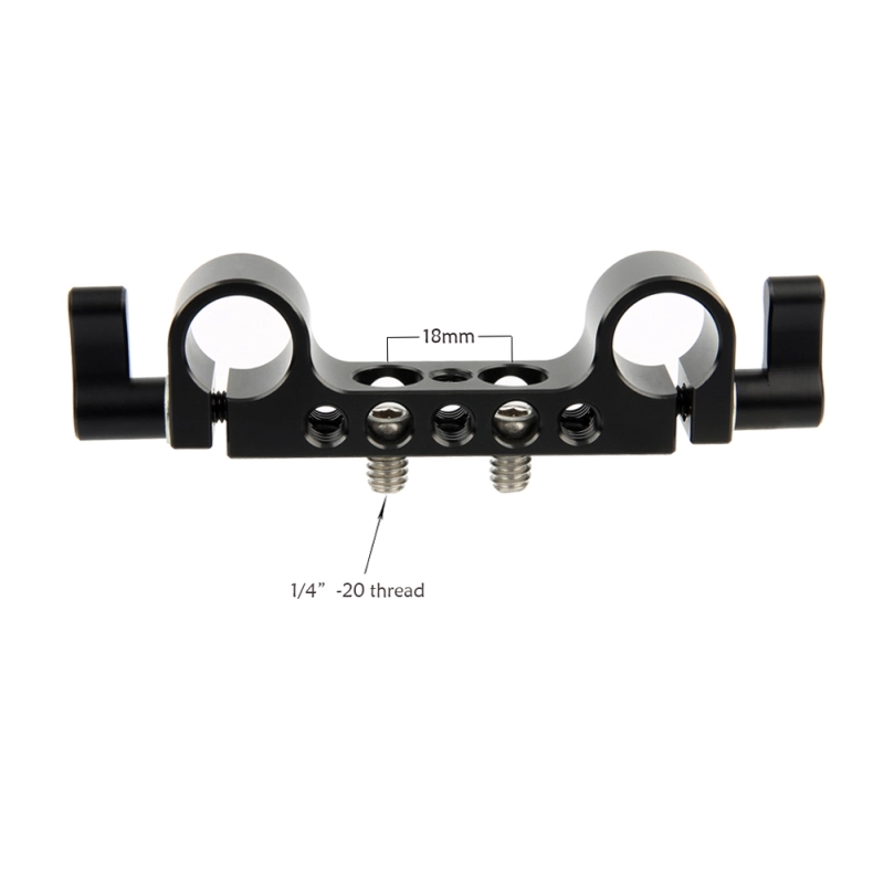 NICEYRIG 15mm Rod Clamp for DSLR Camera Shoulder Rig Camera Base Plate ...