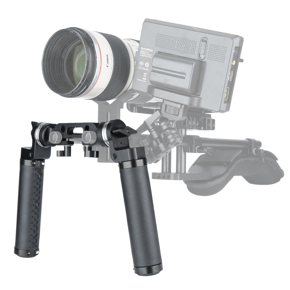 NICEYRIG Arri Shoulder Rig DSLR Shoulder Handle Support Rig Rod ...