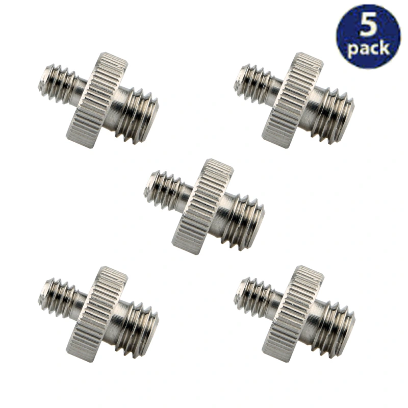 Standard 1/4"-20 Male to 3/8"-16 Male Threaded Screw Adapter Tripod ...