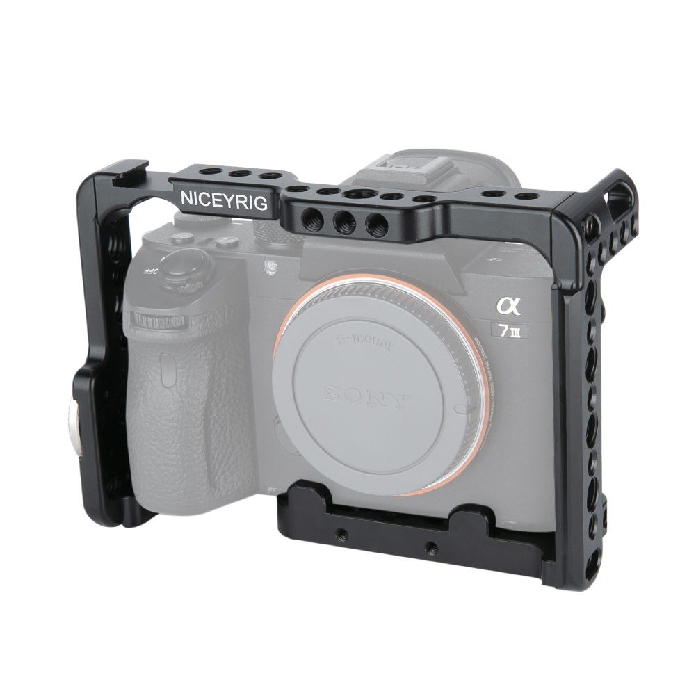 NICEYRIG Cage for Sony A7RIV/A7M3/Aette 7III /A7RIII/ A7II/ A7RIII ...