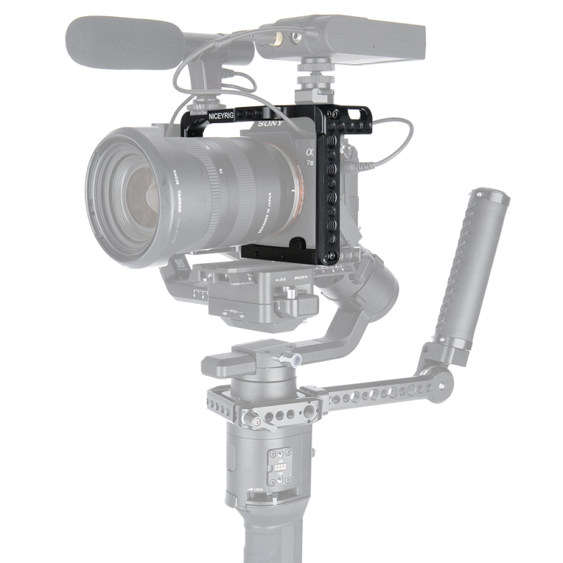 NICEYRIG Cage for Sony A7RIV/A7M3/Aette 7III /A7RIII/ A7II/ A7RIII ...
