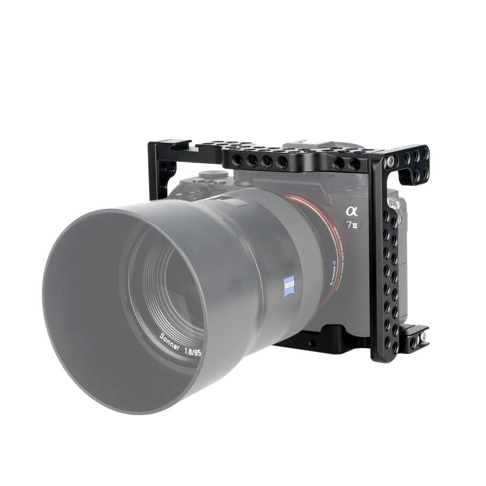 NICEYRIG Camera Cage for Sony A7RIV/A7RIII/A7RII/ A7M3/ A9/A9II/ A7RIII ...