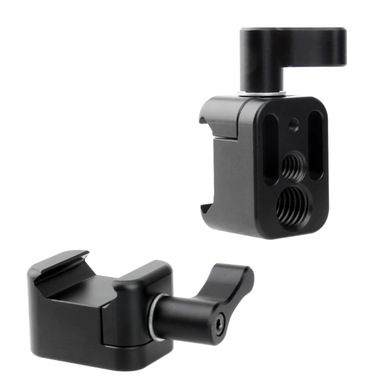 NICEYRIG Camera Clamp Quick Release Nato Clamp Mount with 3/8" 1/4"-20 ...