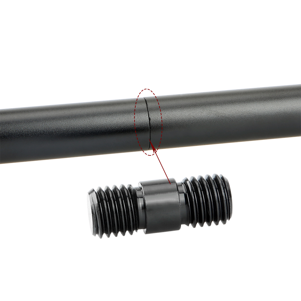 Niceyrig 20 Inch 15mm Rod with M12 Thread Cap Rod Connector for 15mm ...