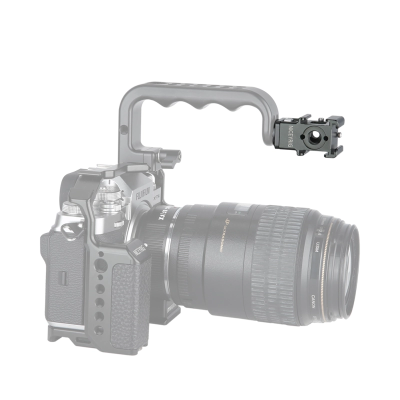 Niceyrig Cold Shoe Adaptor with Arri Locating Pins