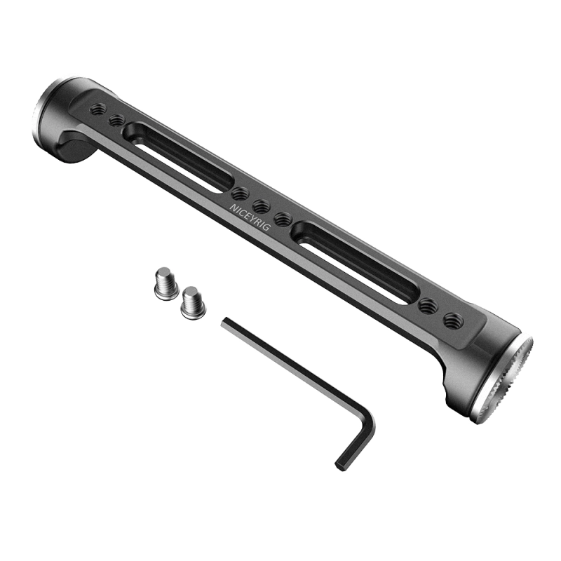 Niceyrig Nato Rail with Dual Arri Rosette Mounts