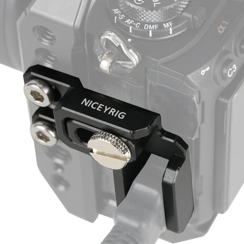 Niceyrig Cable Clamp for Sony A1 Camera Cage