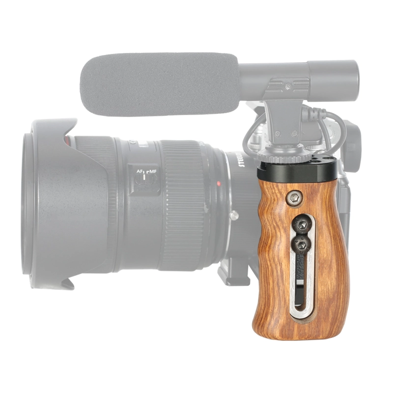 Niceyrig Wooden Side Handle with Arri Locating Mounts