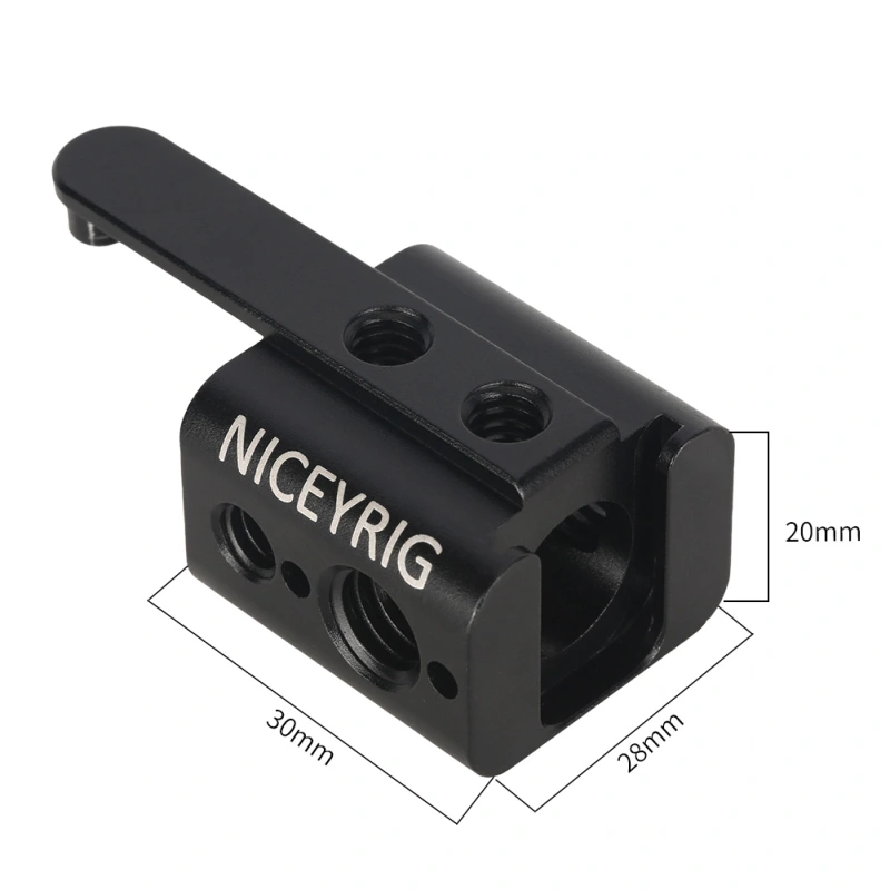 Niceyrig XLR Handle Extension Rig for Sony FX3 Camera