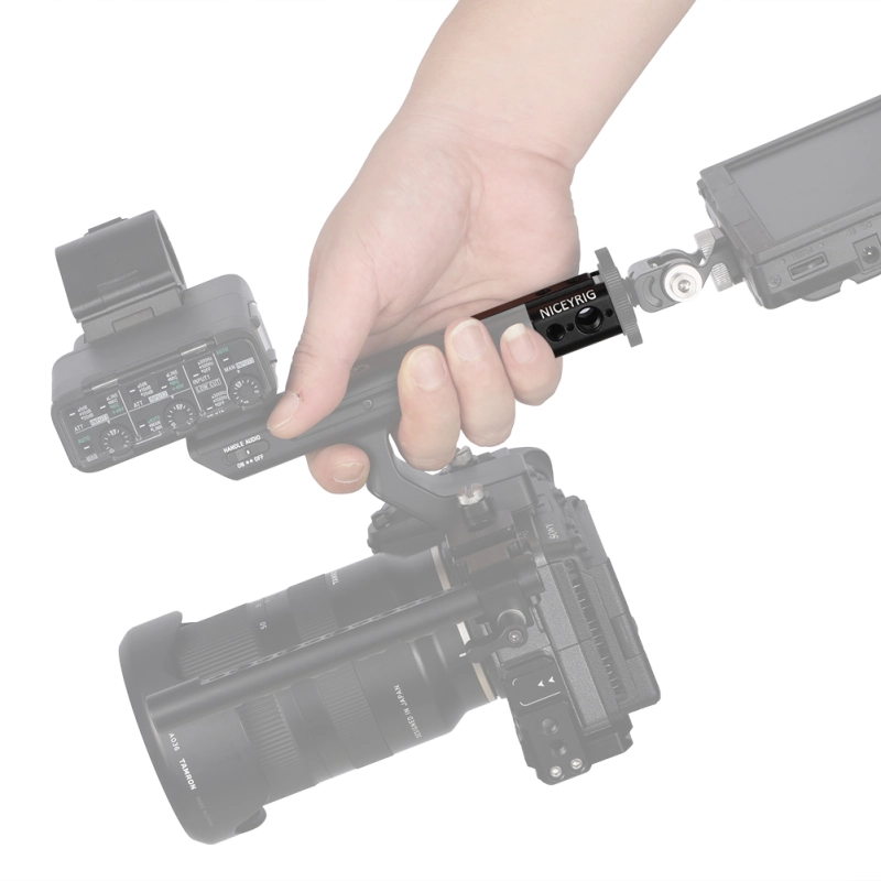 Niceyrig XLR Handle Extension Rig for Sony FX3 Camera