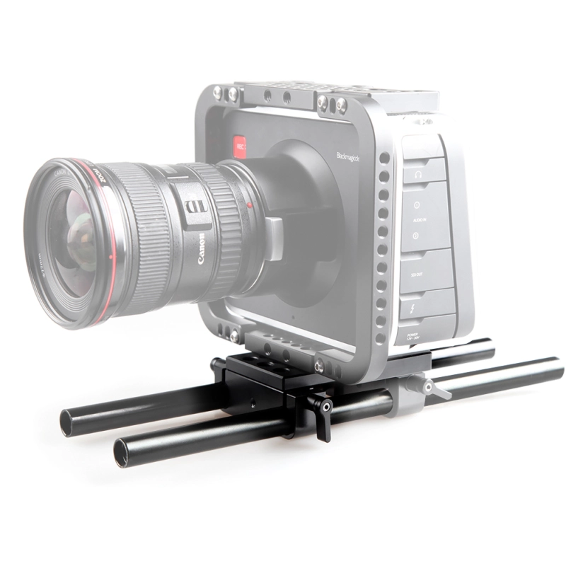 Niceyrig Camera Base Plate with Dual 15mm Rod (30cm)