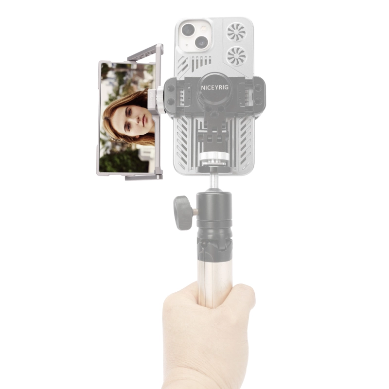 Niceyrig Foldable Selfie Mirror Vlog Filmmaking Monitor for Smartphone ...