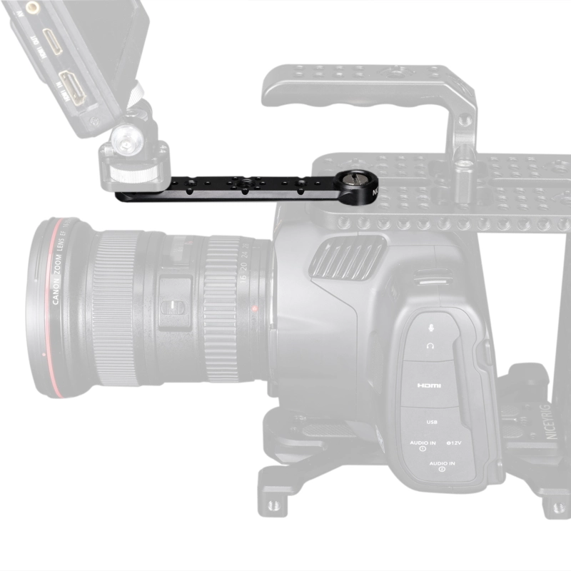 Niceyrig Nato Rail with 1/4 & 3/8 Arri Locating Mounting Points