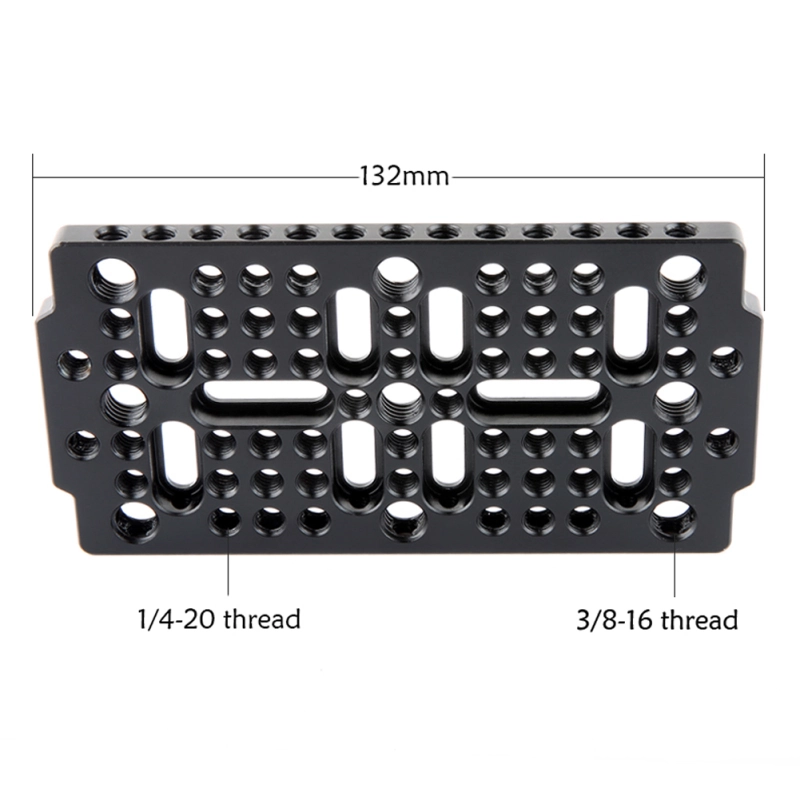 NICEYRIG Camera Cheese Mounting Plate for URSA Mini Camera Rail blocks ...