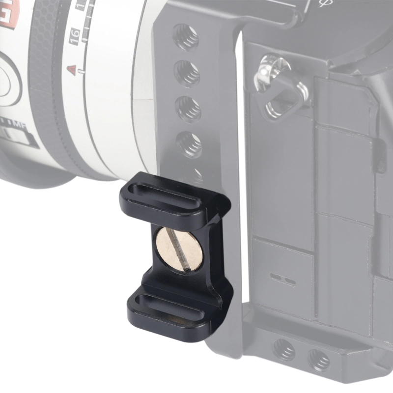 Niceyrig Camera Shoulder/Wrist Strap Hole Adaptor with Arri Locating 1/ ...