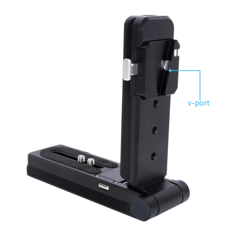 Niceyrig Foldable Camera V-Lock Battery L-Bracket Mount Comes with Arca ...