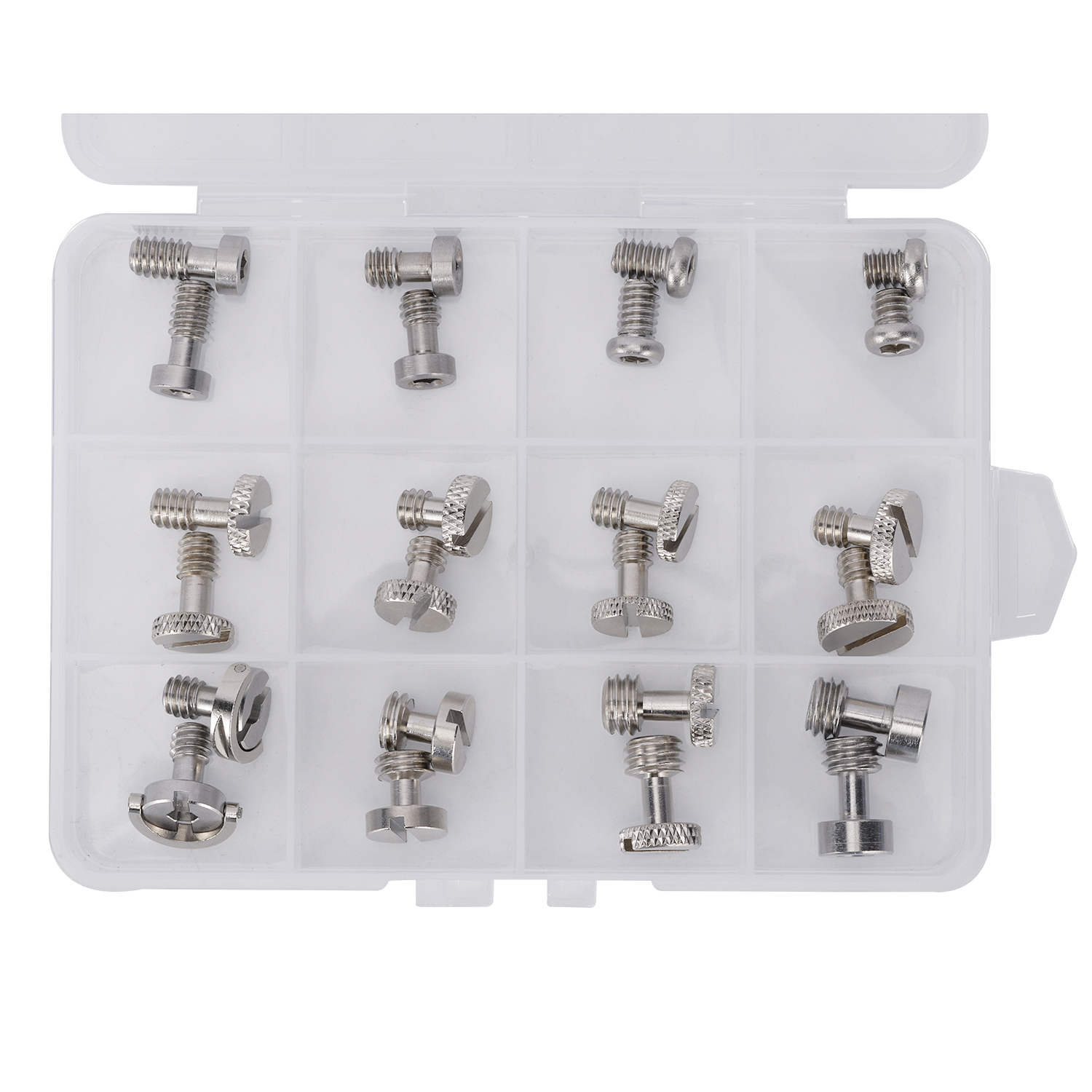 Niceyrig 24Pcs Camera Screws Set with Storage Cases Includes 1/4''-20 ...