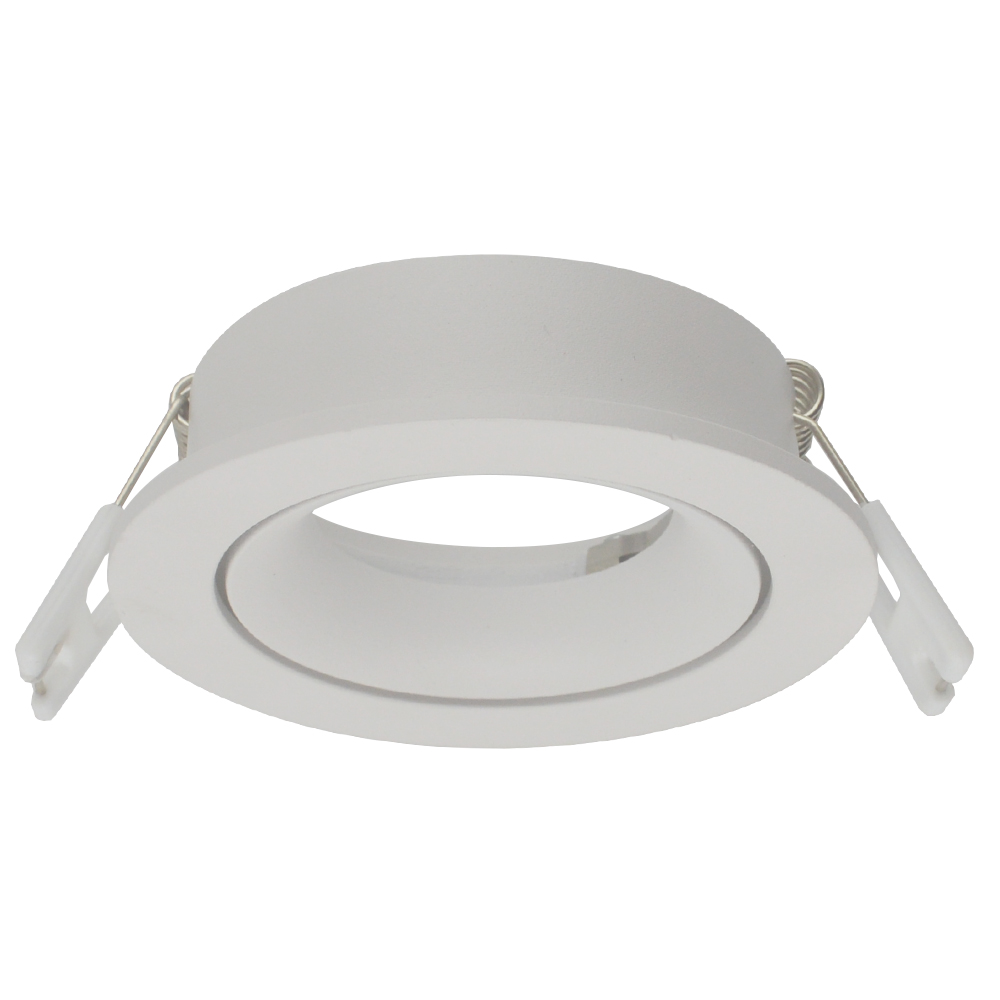 Gimbal Round Downlight Fittings in White Color