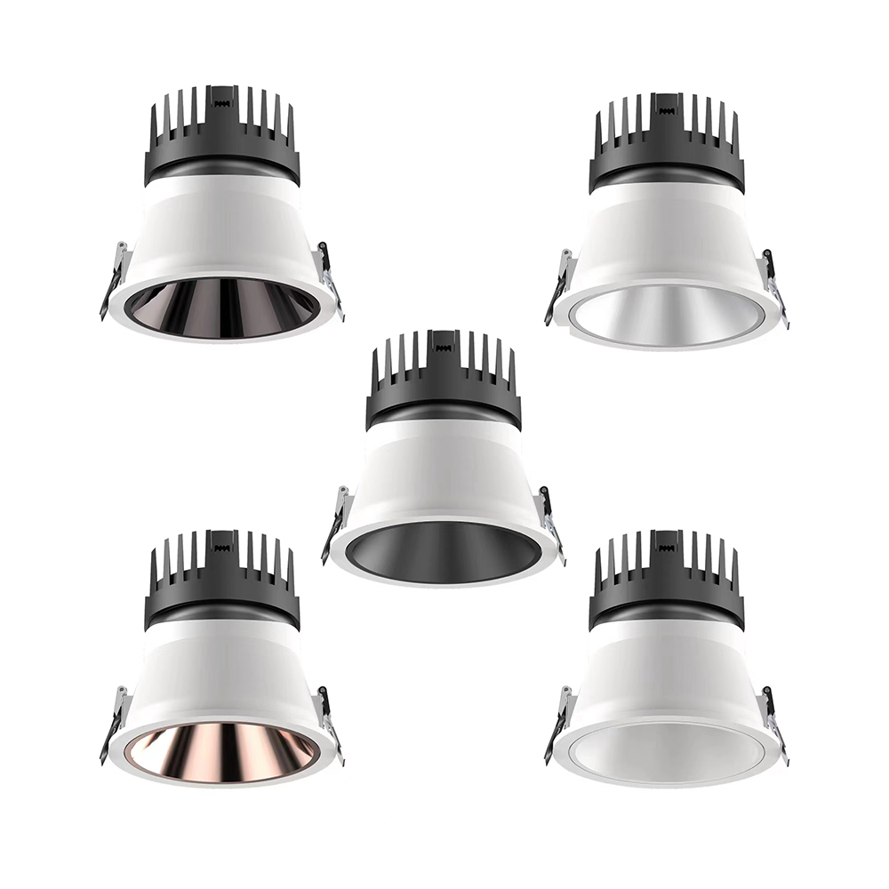 12W 75MM hole LED dimmable downlights