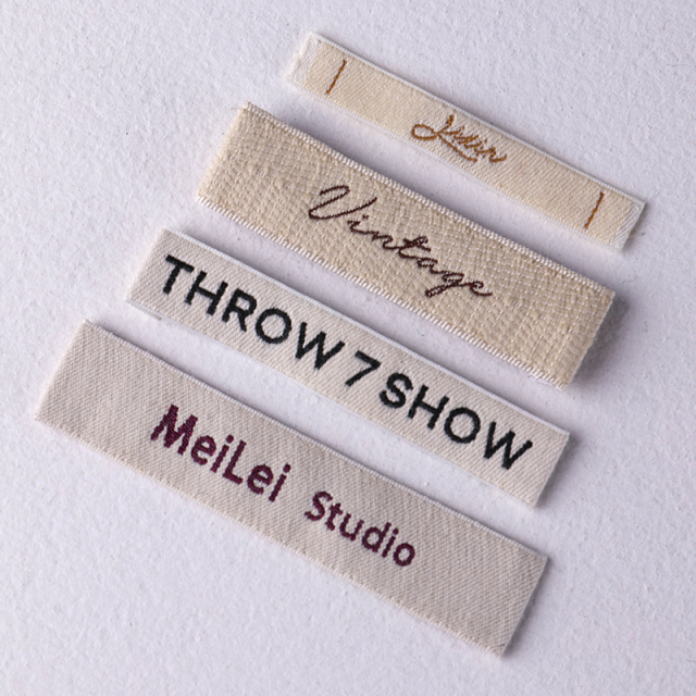 Cotton Crochet Machine Labels | Artisanal Custom Tags