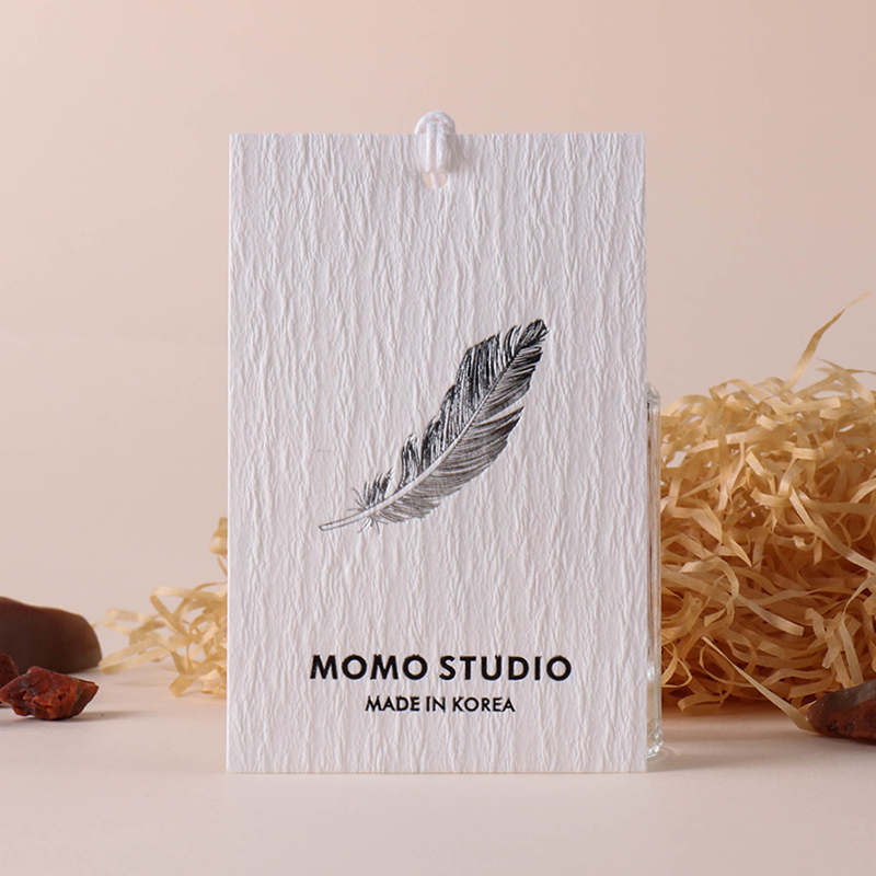 Vertical Striped Paper Hang Tags | Light & Stylish
