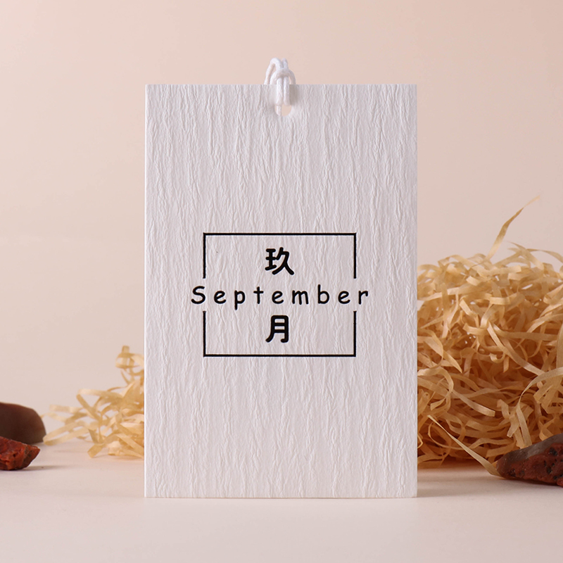Vertical Striped Paper Hang Tags | Light & Stylish