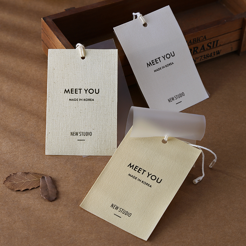 Innovative Hang Tags | Cotton Fabric & EVA Rubber