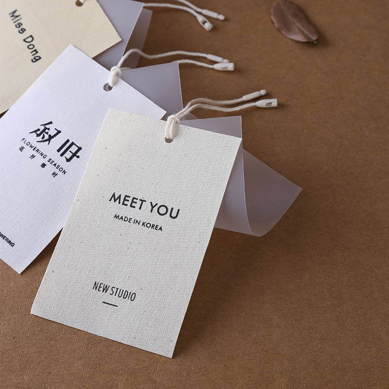 Innovative Hang Tags | Cotton Fabric & EVA Rubber