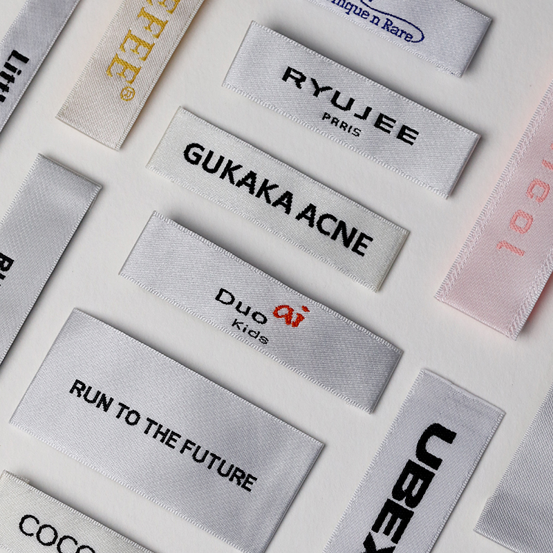 Premium Satin Edging Woven Labels | Custom Precision