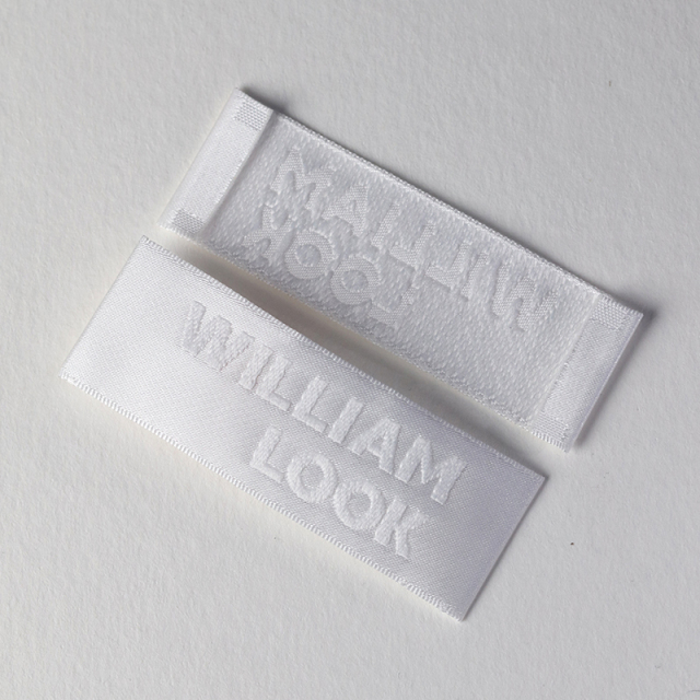 Premium Satin Edging Woven Labels | Custom Precision