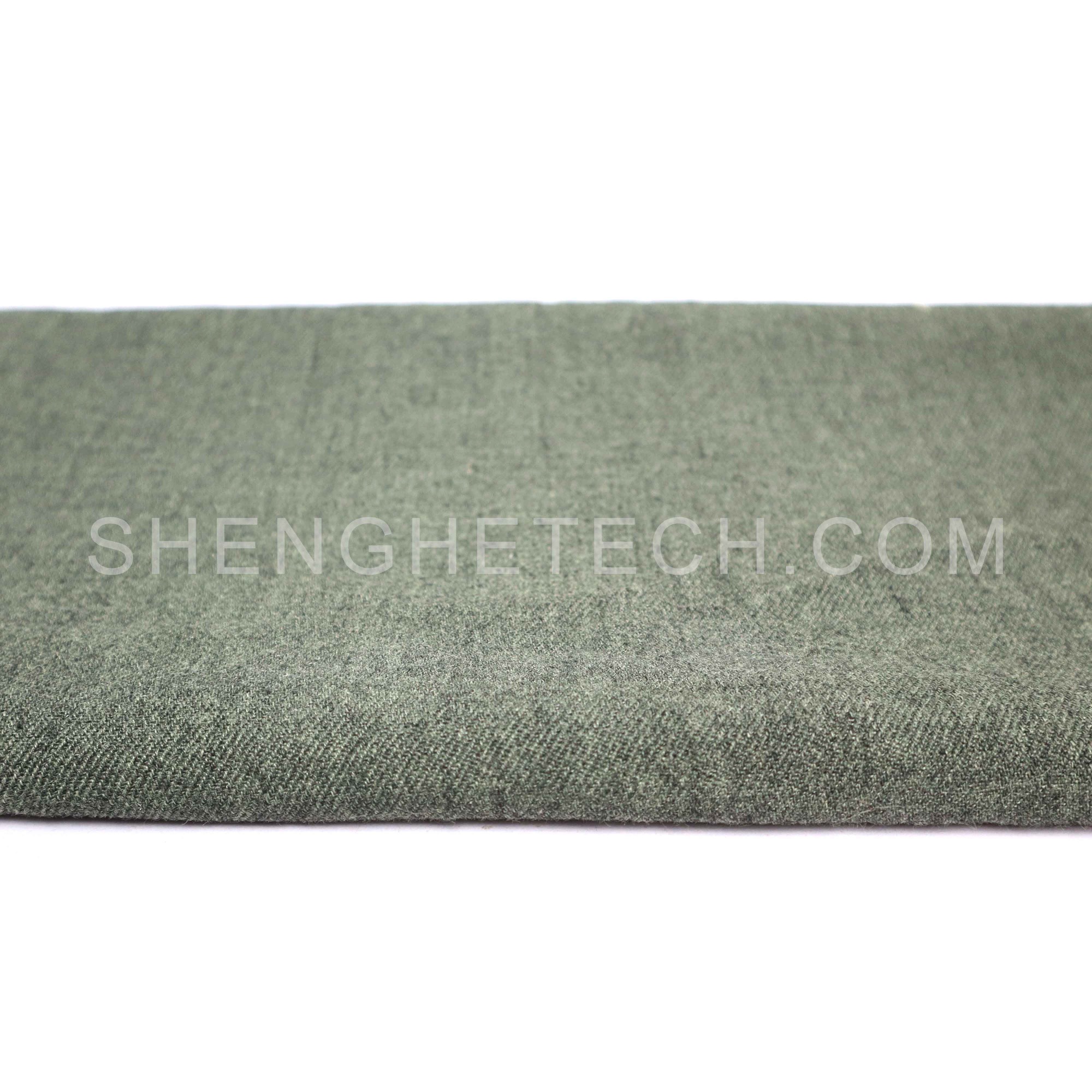 Pre-oxidized and para aramid blended fabric