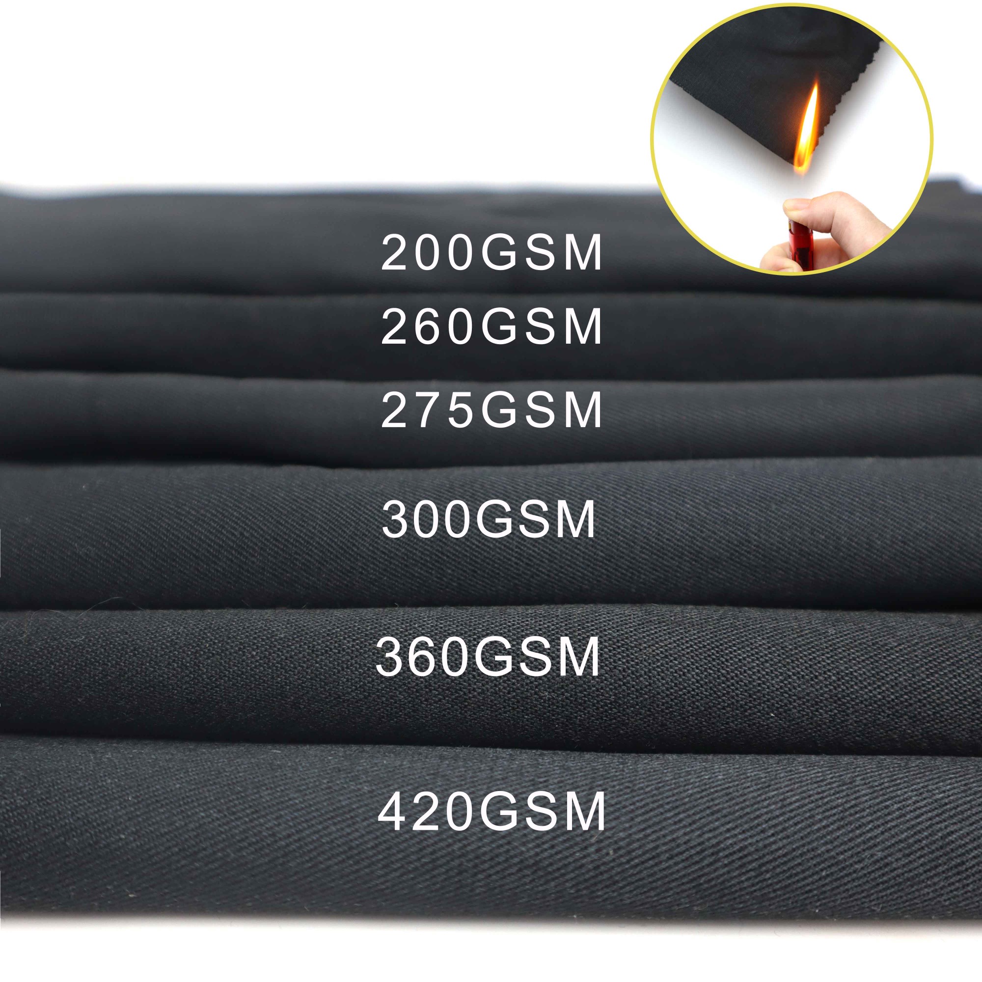 pre-oxidized pan fabric