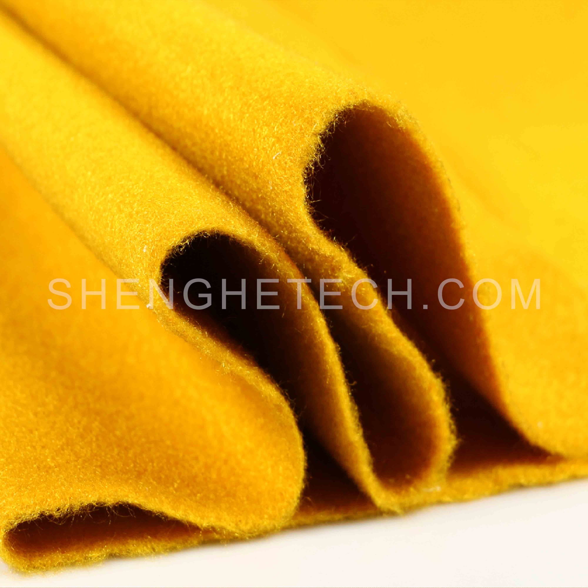 Polyimide felt