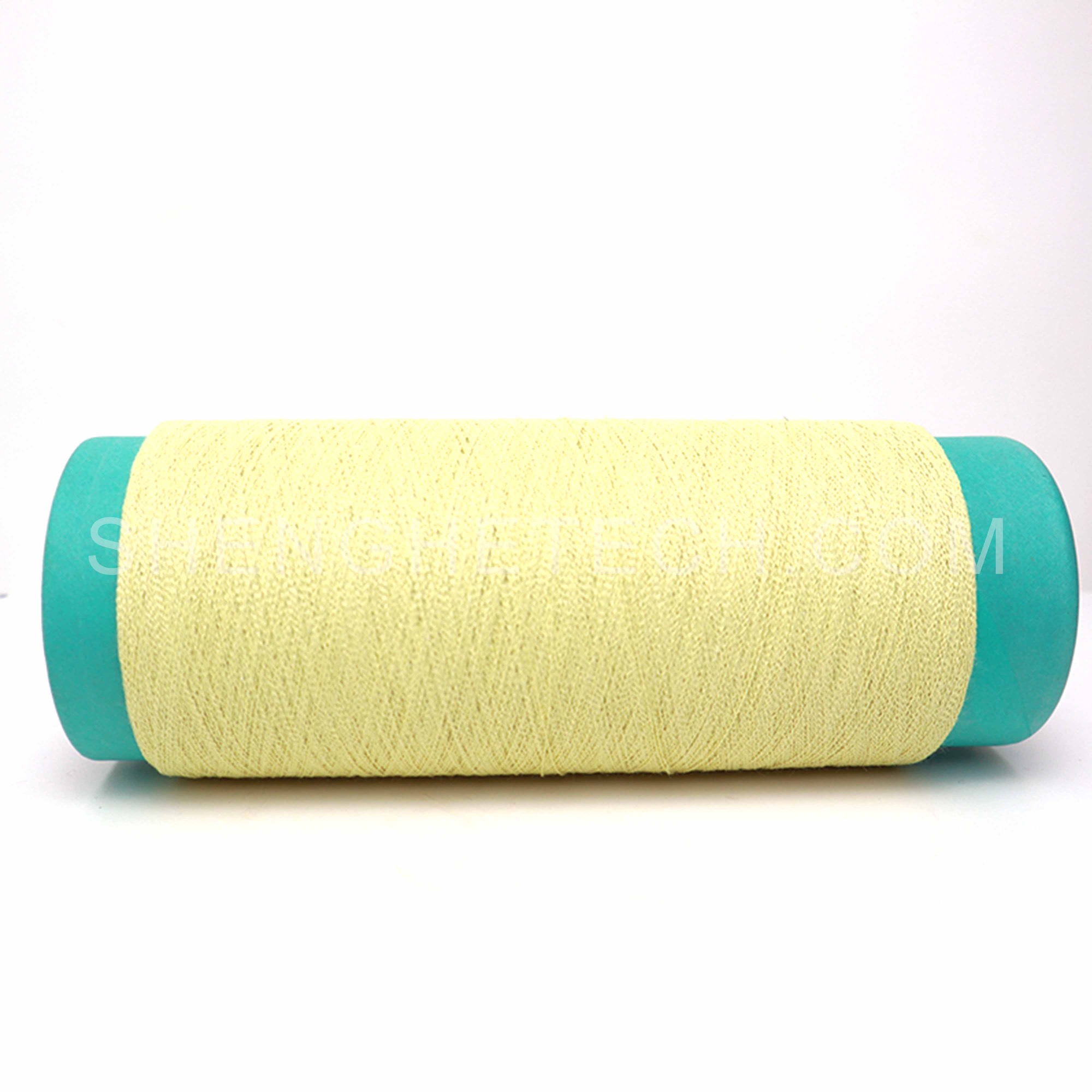 Para aramid stainless steel core yarn