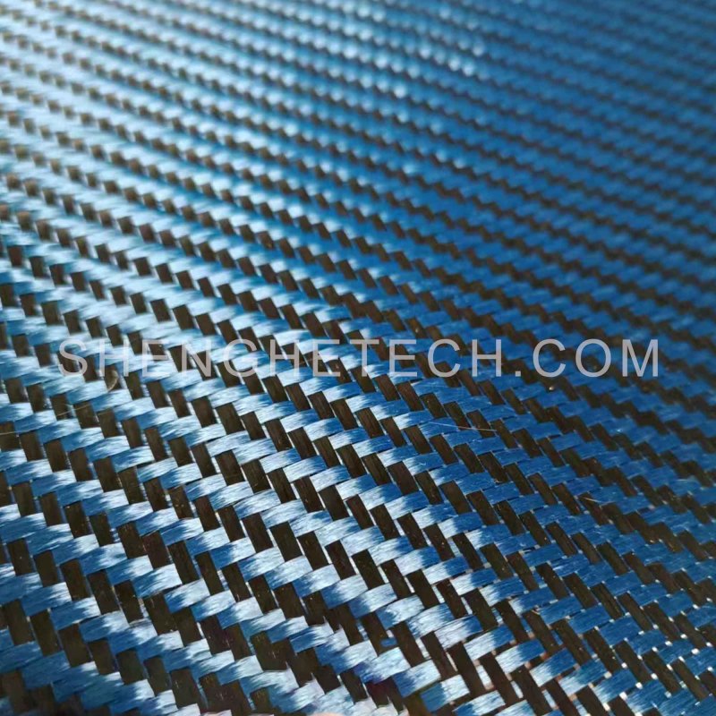 Carbon kevlar fabric