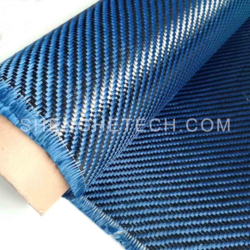 Carbon kevlar fabric