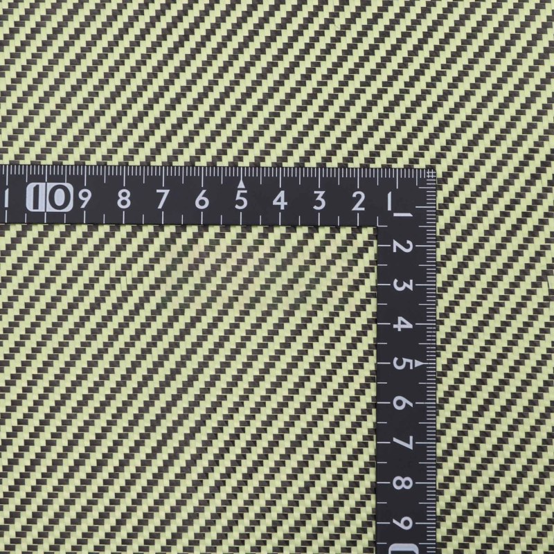 Carbon kevlar fabric