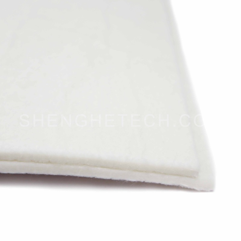 Glass fiber aerogel felt