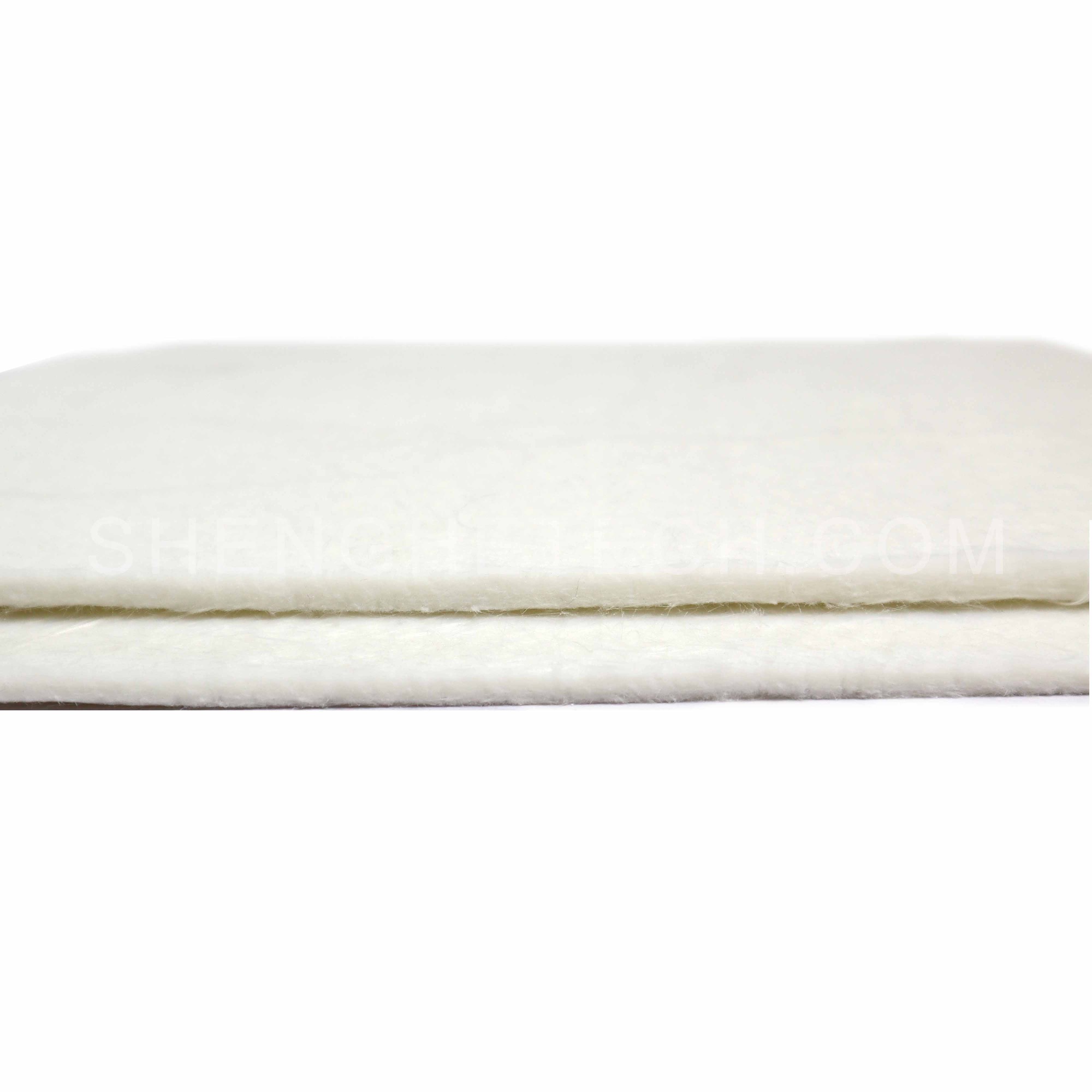 Glass fiber aerogel felt