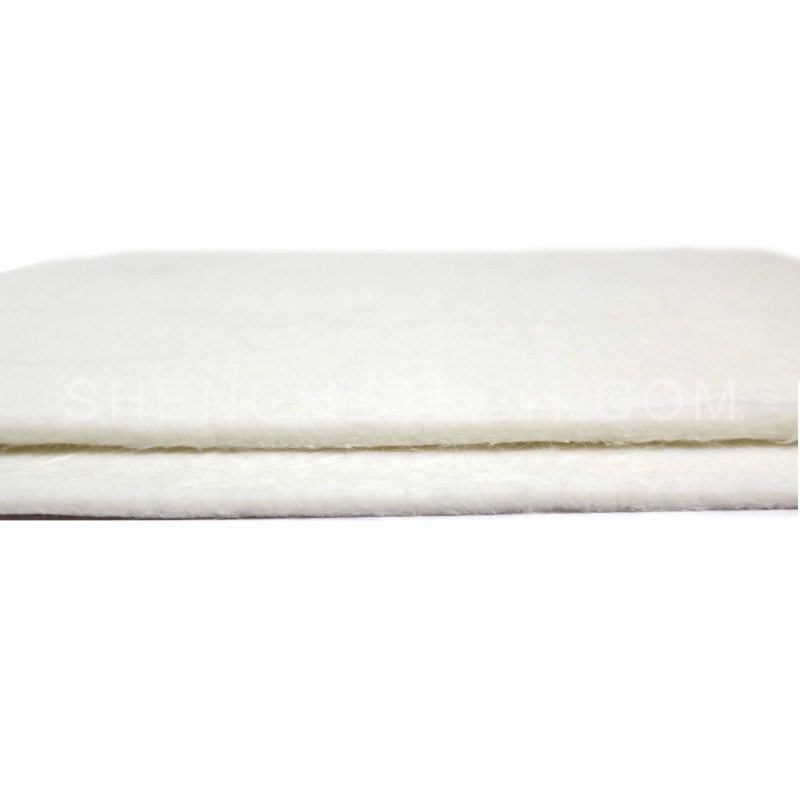 Glass fiber aerogel felt