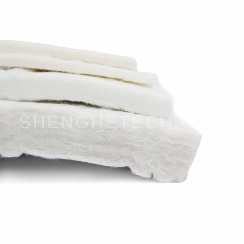 Glass fiber aerogel felt