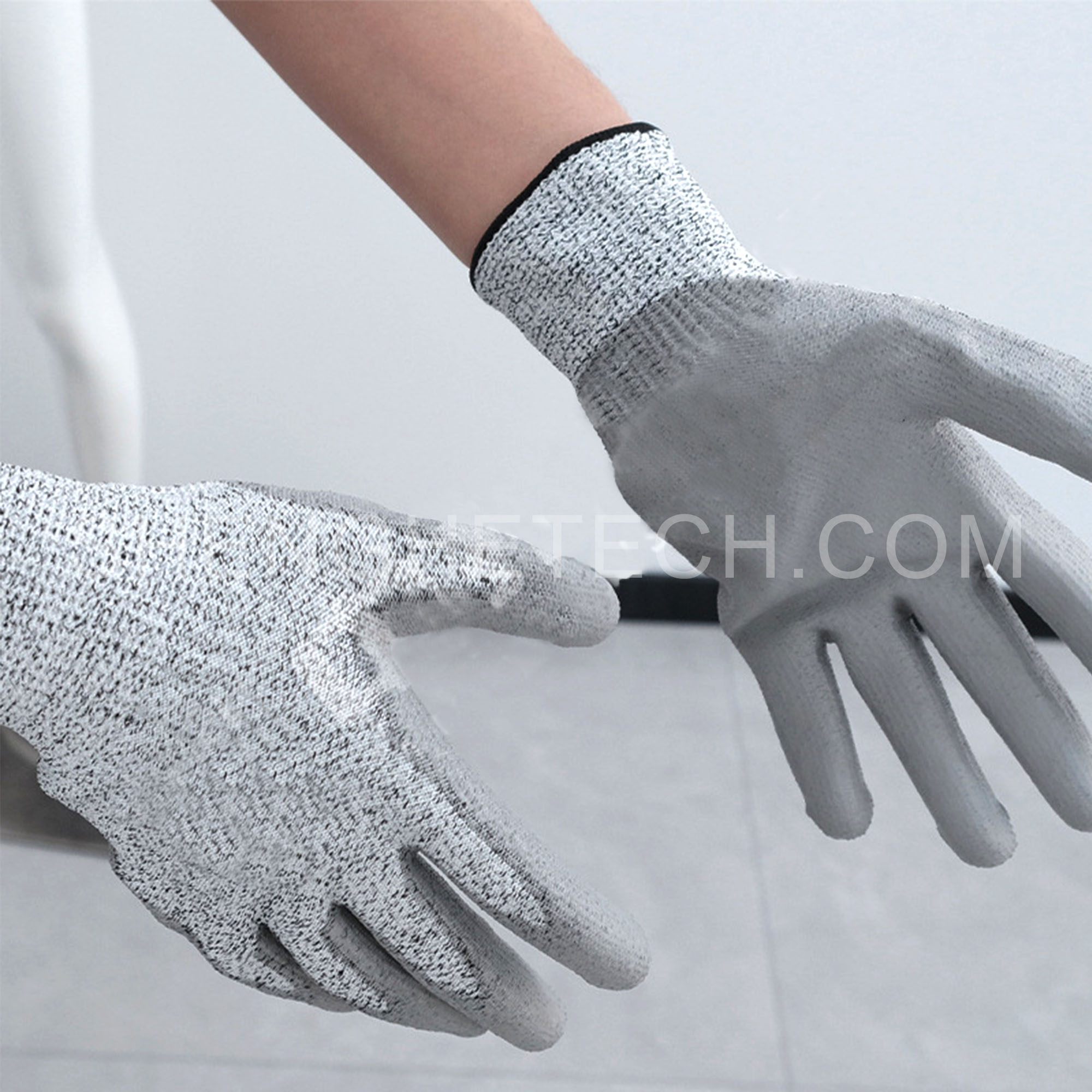 hppe gloves-cut resistant gloves